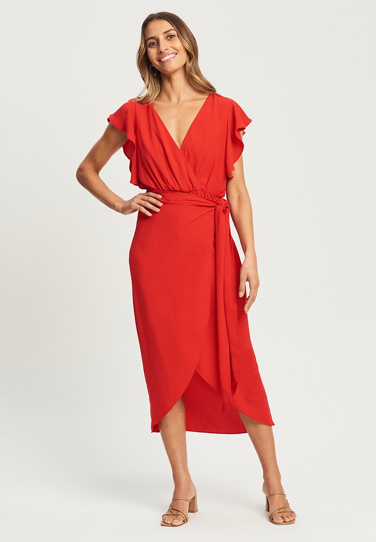 TUSSAH SCARLET - Robe de jour - red/rouge - ZALANDO.FR