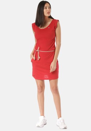 VILA VIANNA REINDEER CHRISTMAS - Pantalon de survêtement - mars red ...