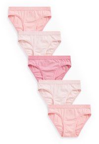 Next 5 PACK - Spodní díl bikin - pink heart elastic/růžová - Zalando.cz