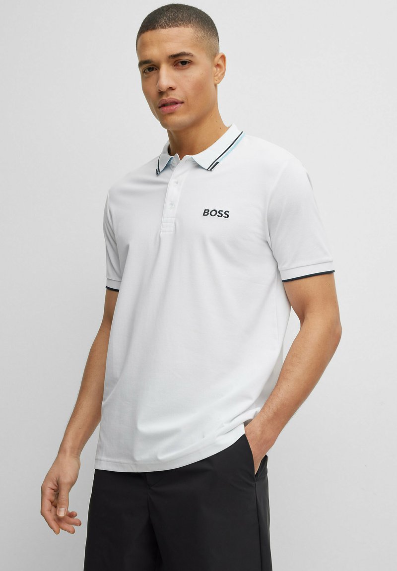 BOSS PADDY PRO - Poloshirt - natural one/offwhite - Zalando.at