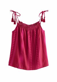 Next REGULAR FIT - Top - red pink aztec print/rood - Zalando.nl