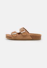 XTI Mules - camel/gold-coloured - Zalando