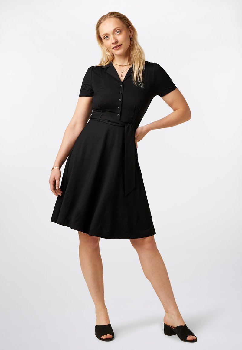 King Louie SHEEVA CLASSIC - Jersey dress - black - Zalando