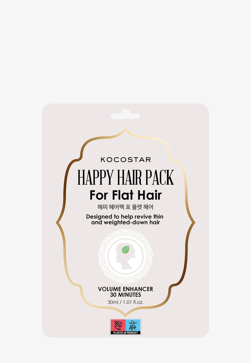 Kocostar KOCOSTAR HAPPY HAIR PACK FOR FLAT HAIR - Hair mask - - - Zalando