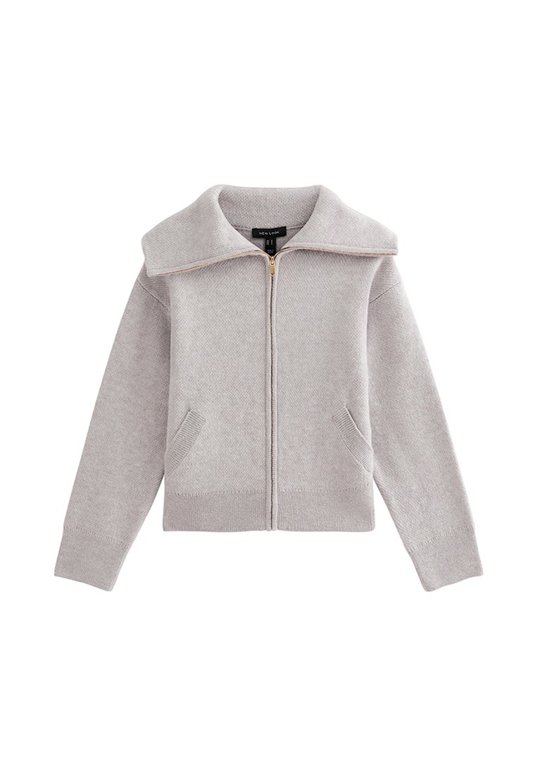 New Look ZIP UP - Pullover - mid brown/marron - ZALANDO.FR