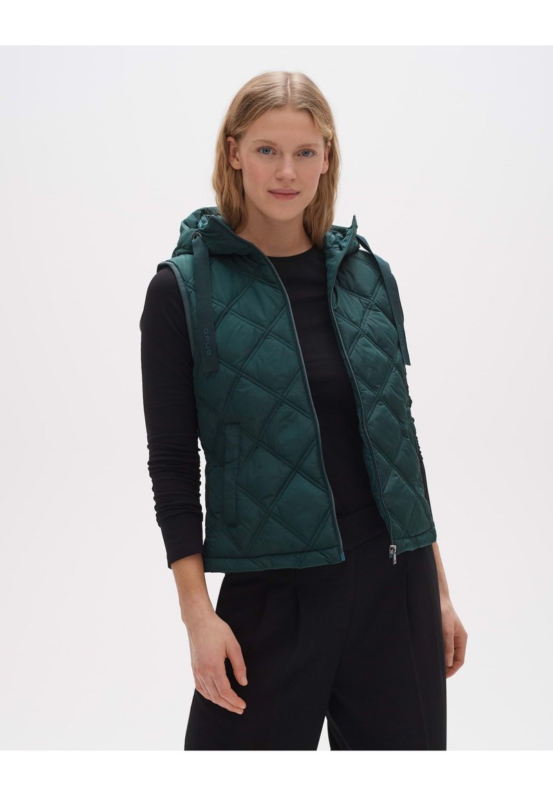 Opus WEMO - Weste - deep teal/grün - Zalando.at