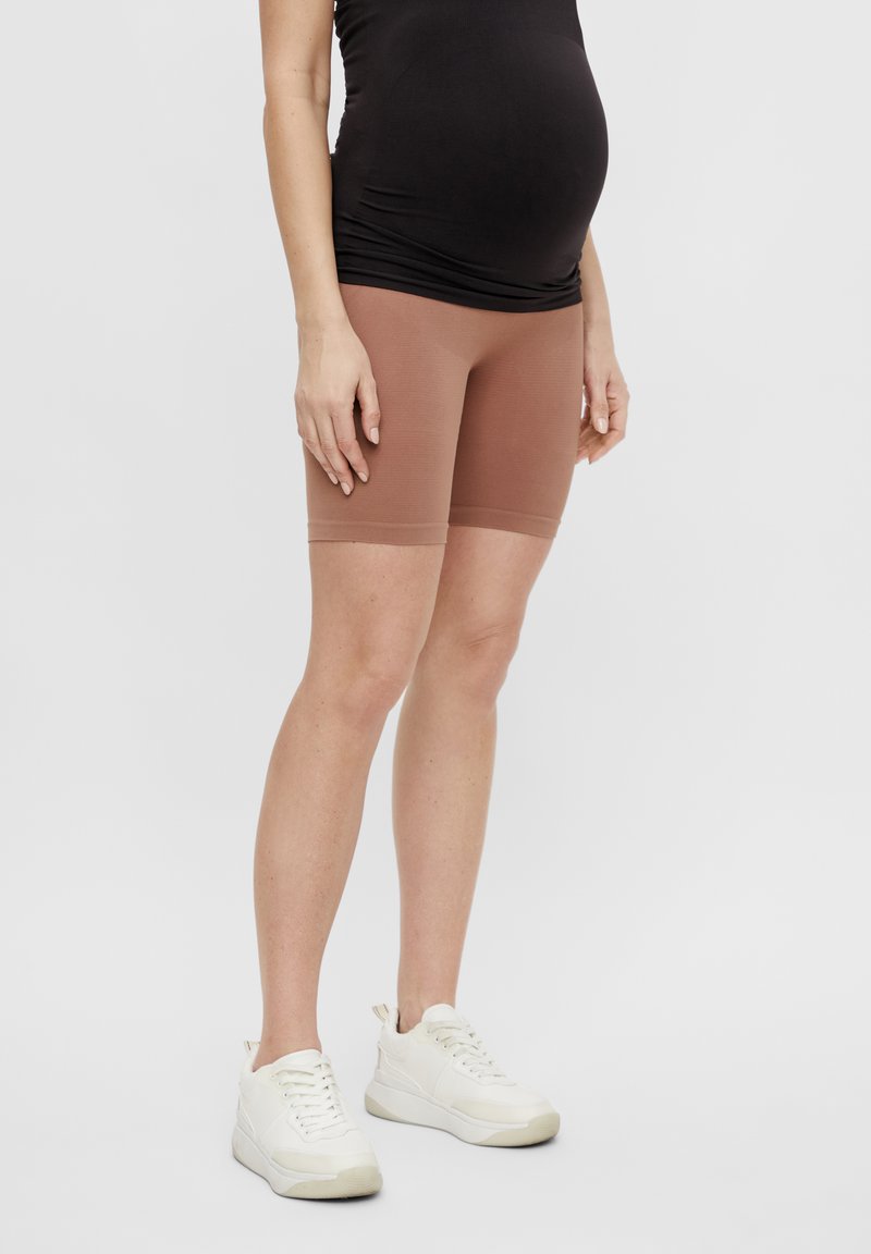 MAMALICIOUS MLTIA JEANNE - Shorts - raw umber/braun - Zalando.de