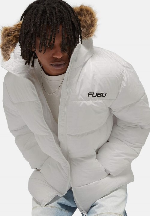 FUBU CORPORATE - Winterjacke - black/white/schwarz - Zalando.ch