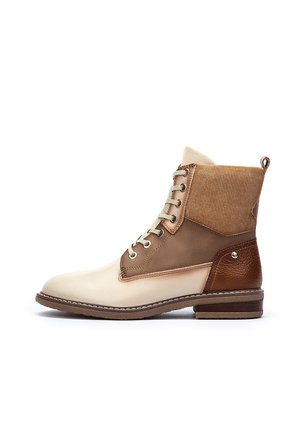 Pikolinos DE PELE LAGOS - Botines con cordones - light brown/marrón ...