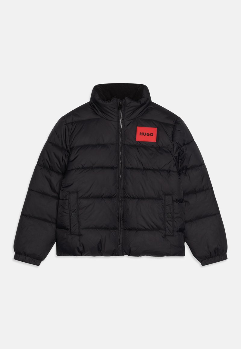 HUGO Kids PUFFER - Winter jacket - black - Zalando