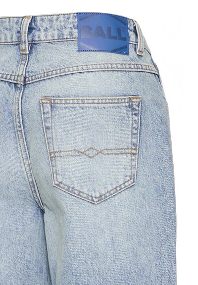 BALL SAGA STRAIGHT - Jeans Relaxed Fit - medium blue indiigo/blue denim ...