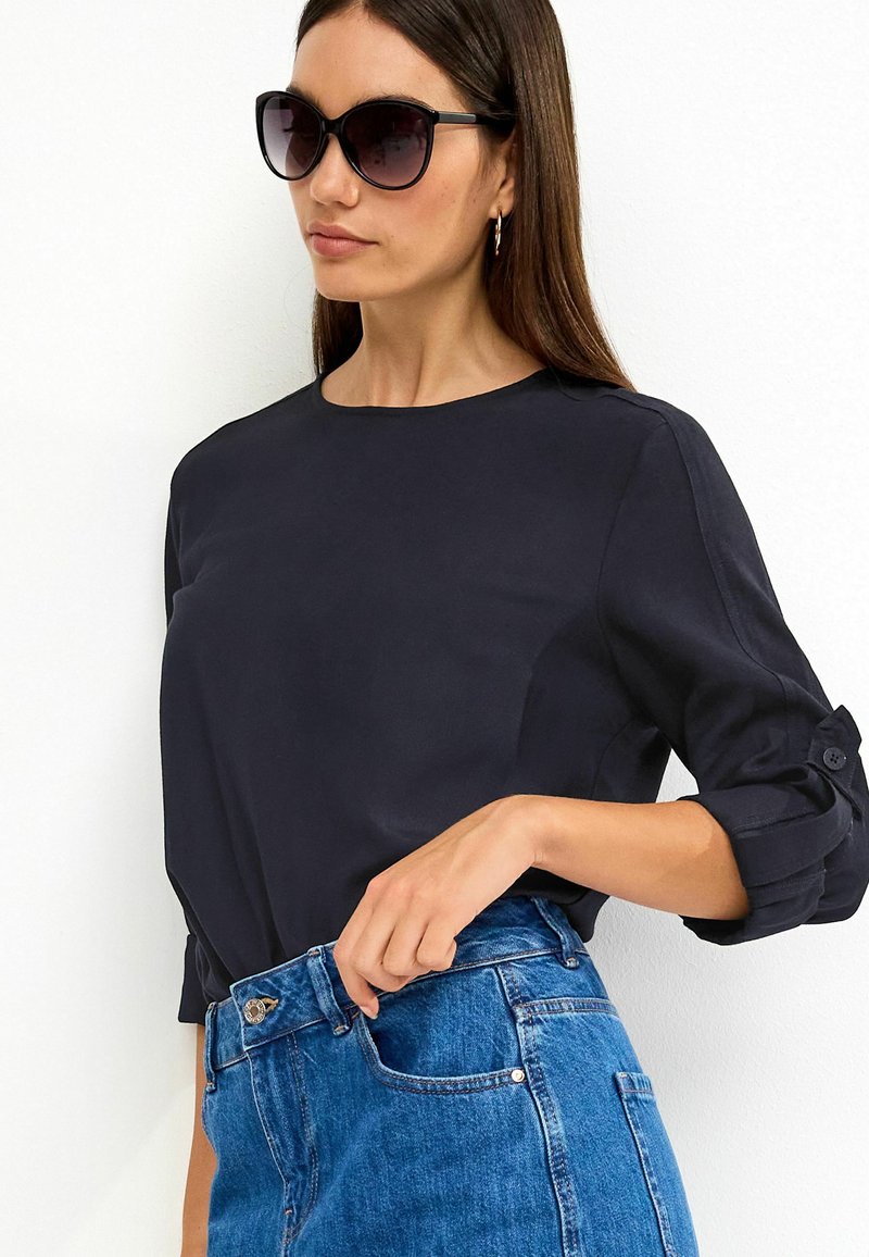 Next REGULAR FIT - Blůza - navy blue/modrá - Zalando.cz