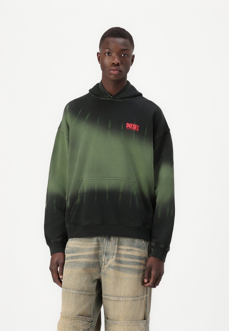 Diesel BOXT HOOD - Bluză de molton - black/negru - Zalando.ro