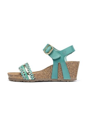 Sandales compensées vert femme en ligne | Zalando