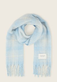 TOM TAILOR MIT KAROMUSTER - Schal - light cloudy blue/hellblau - Zalando.de
