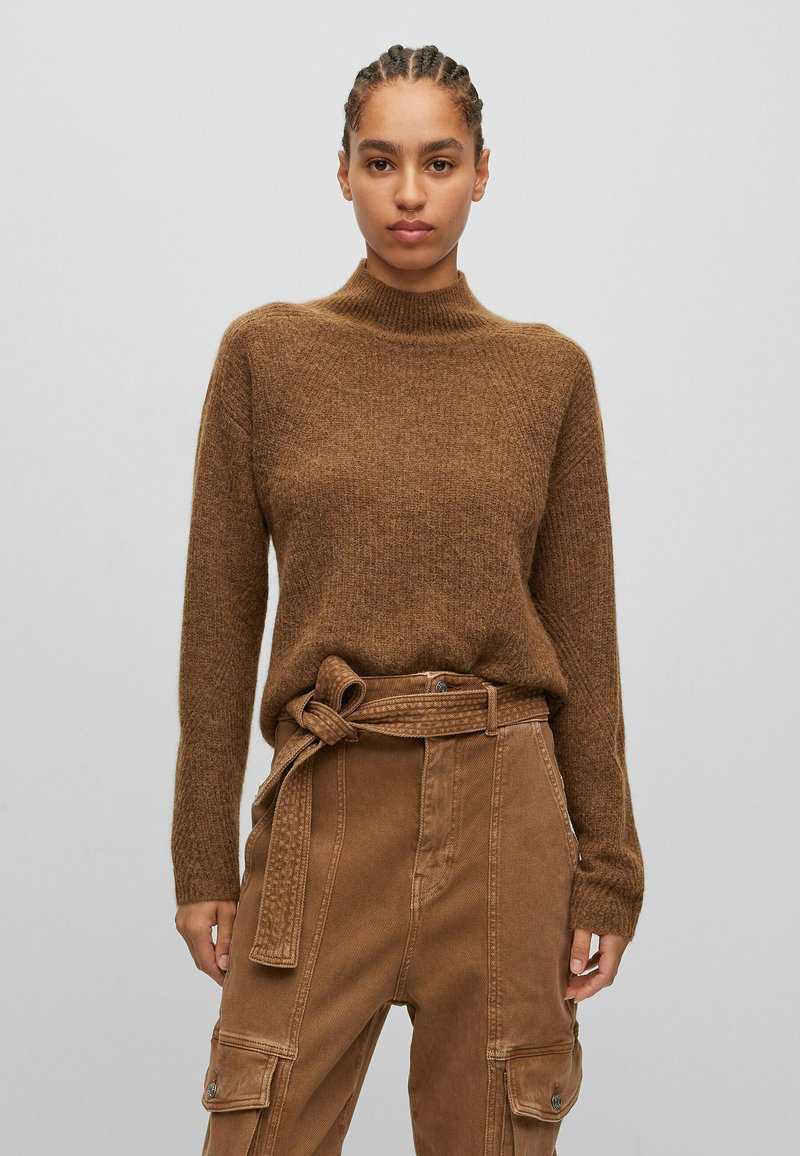 BOSS FAGDA - Jumper - brown ten/brown - Zalando.ie
