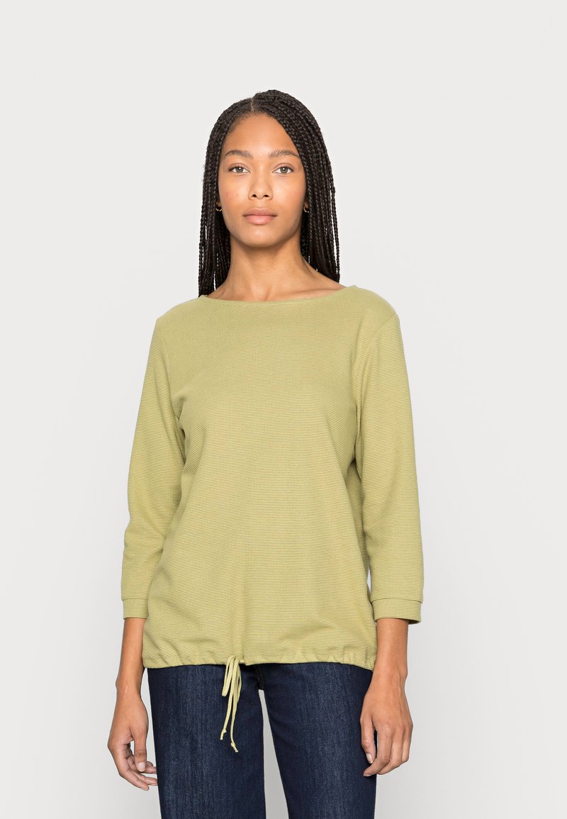 TOM TAILOR Topper langermet - olive/khaki - Zalando.no