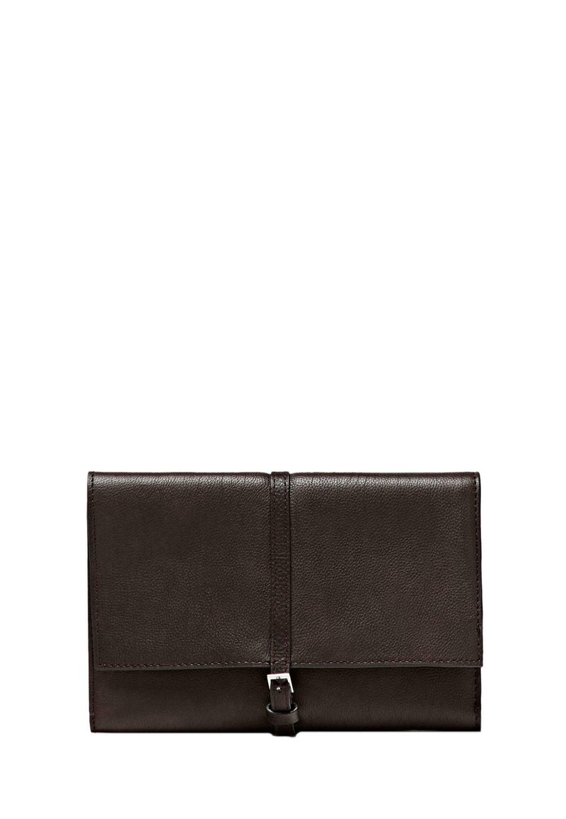 Massimo Dutti TECH ACCESSORIES CASE - Geldbörse - dark brown ...