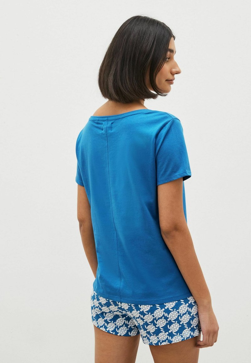 Next SHORT SET PETITE - Pijama - blue turtle/azul - Zalando.es