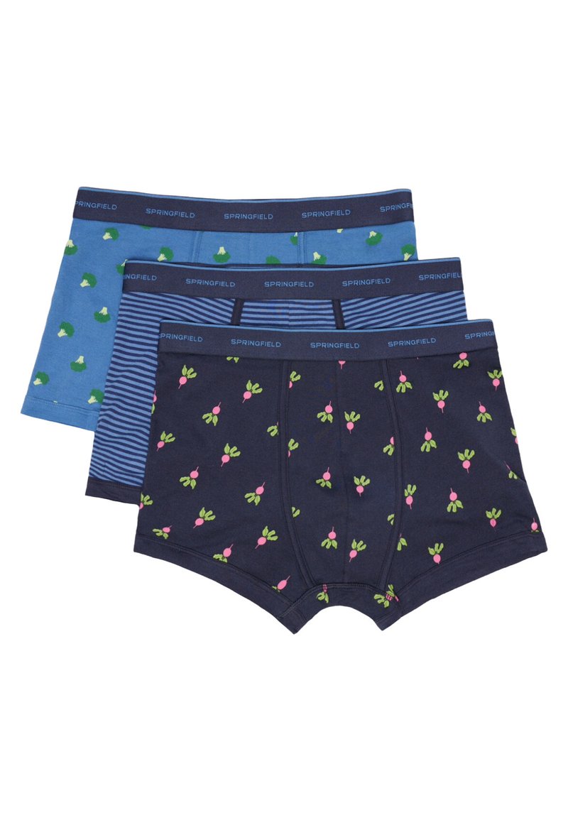Springfield 3 PACK - Shorty - light blue/bleu clair - ZALANDO.BE