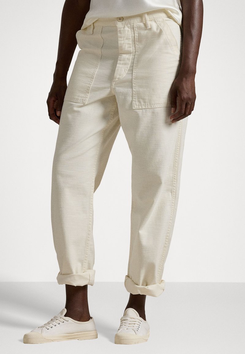 Polo Ralph Lauren THE RICKY TROUSER - Bukser - ecru/offwhite - Zalando.dk