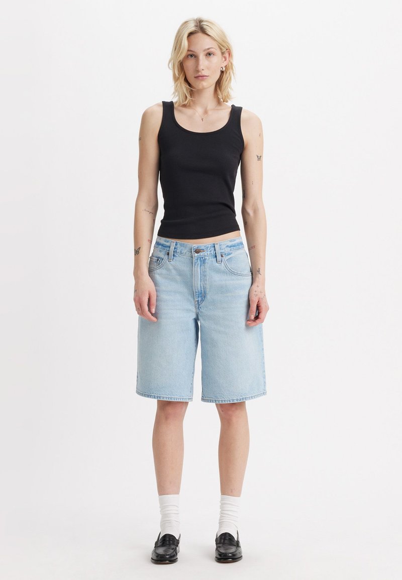 Levi's® BAGGY DAD JORT - Denim shorts - pick sides short/light-blue ...