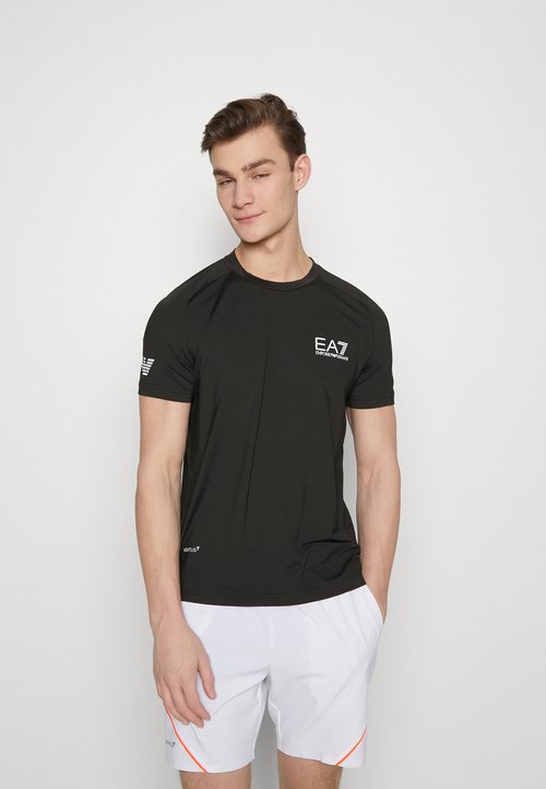 EA7 Emporio Armani T-shirts print - black/sort - Zalando.dk