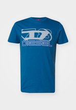 Diesel T-DIEGOR-K74 - T-shirt print - 8nt/blauw - Zalando.nl
