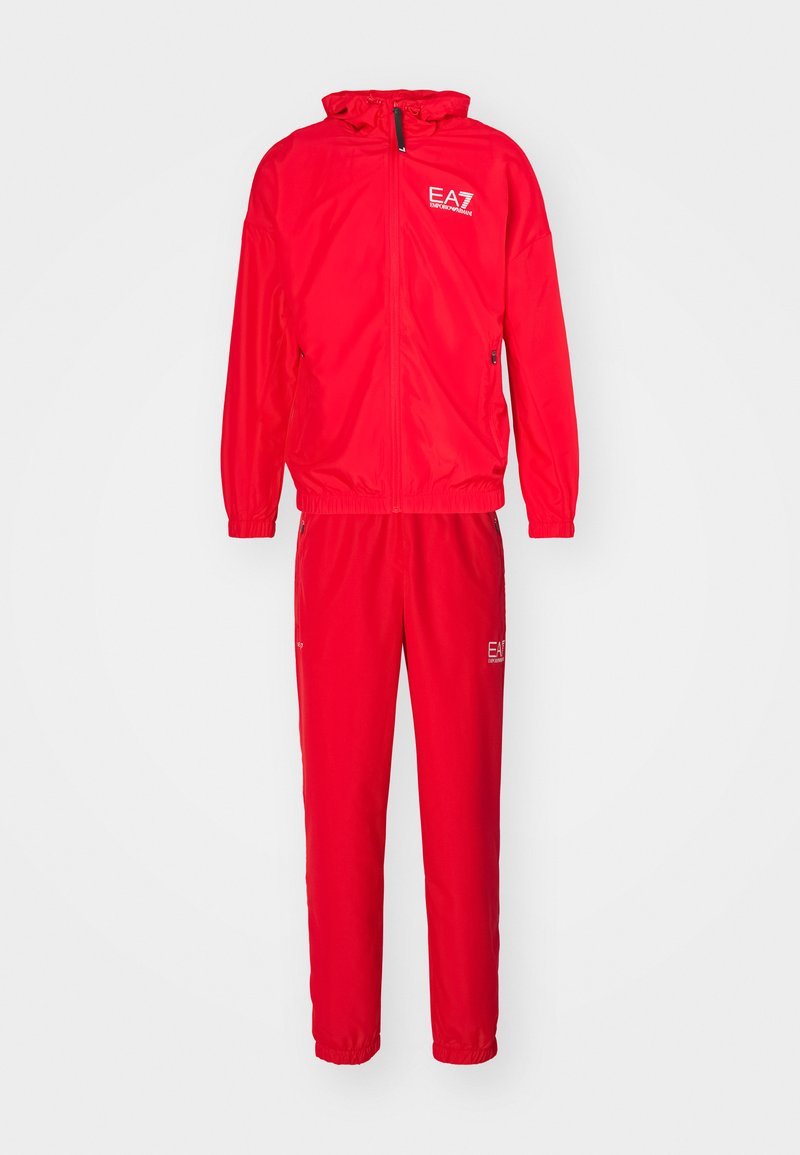 EA7 Emporio Armani TUTA SPORTIVA - Tracksuit - racing red/red - Zalando ...