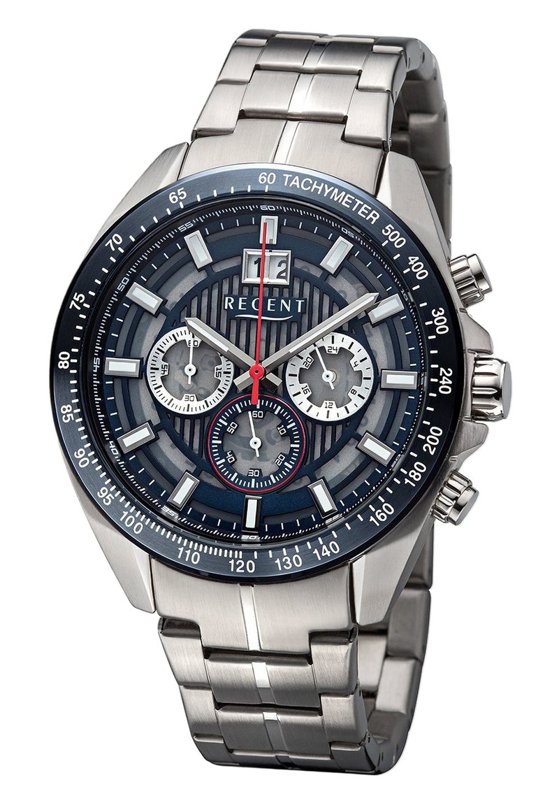 Regent Chronograph watch - silberfarben/silver-coloured - Zalando