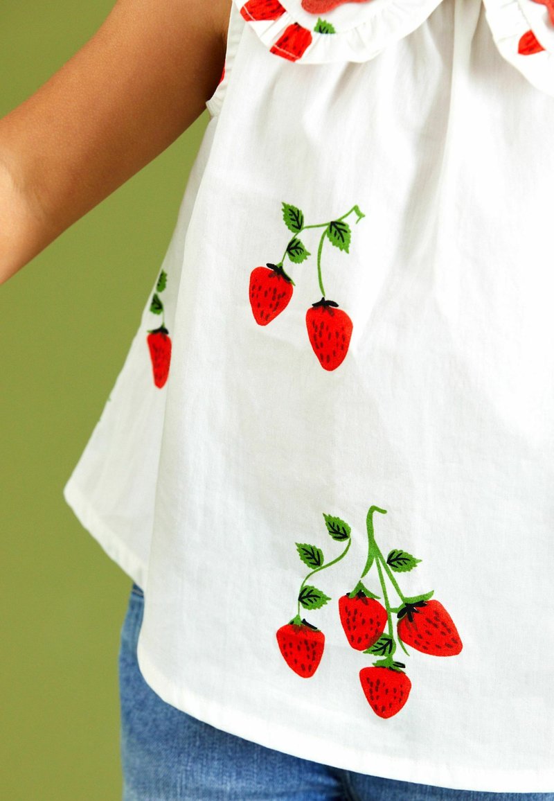 Next STRAWBERRY PRINT BLOUSE - Top - red/rot - Zalando.de