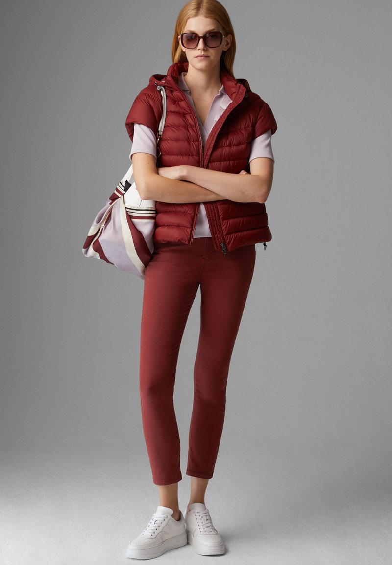 Bogner 7/8 JULIE - Stoffhose - bordeaux - Zalando.de