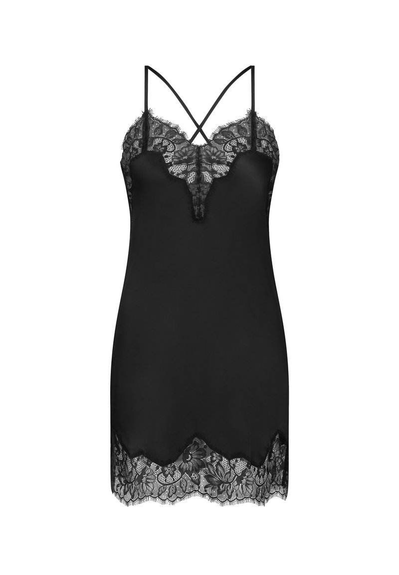 Hunkemöller VALERIE - Nightie - black - Zalando