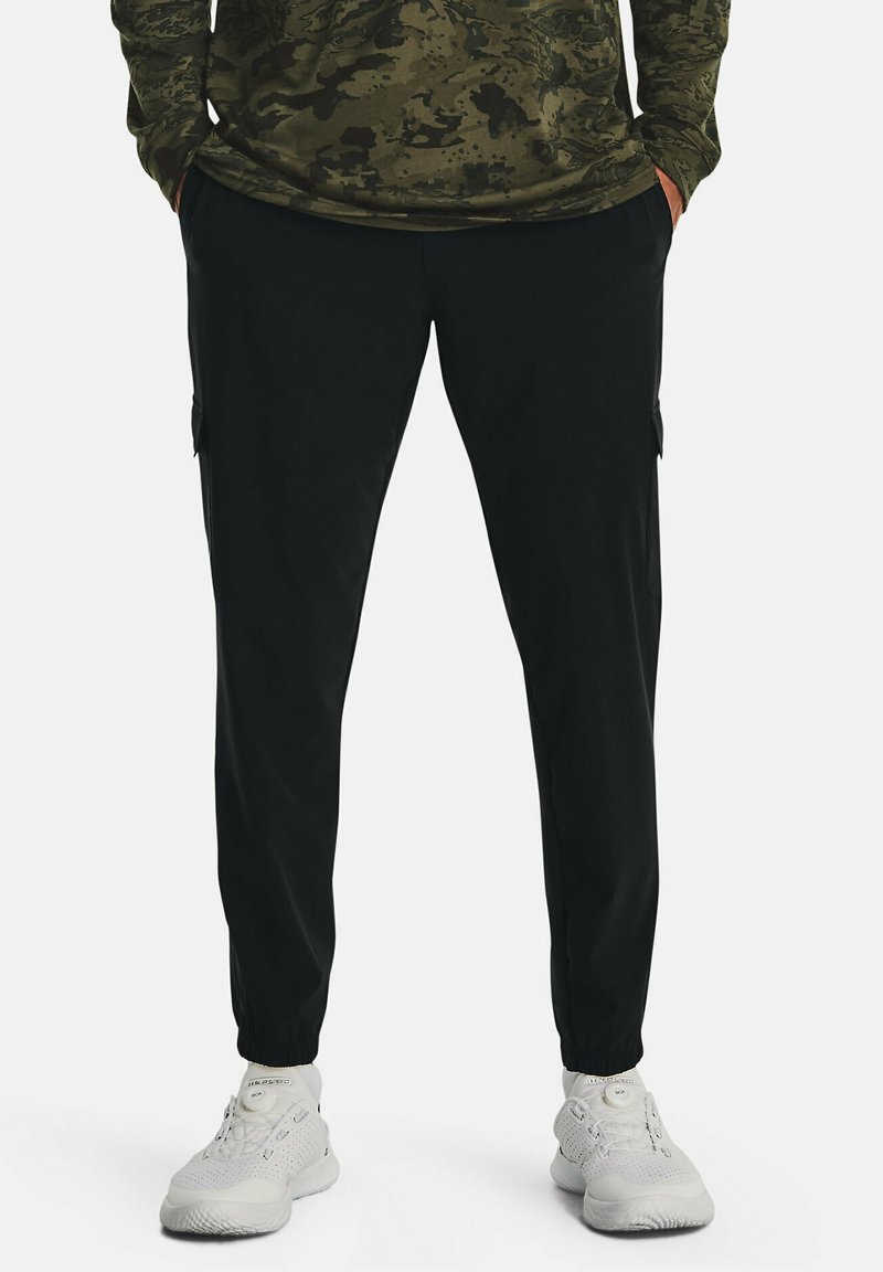 Under Armour STRETCH - Outdoor trousers - black/black - Zalando.ie