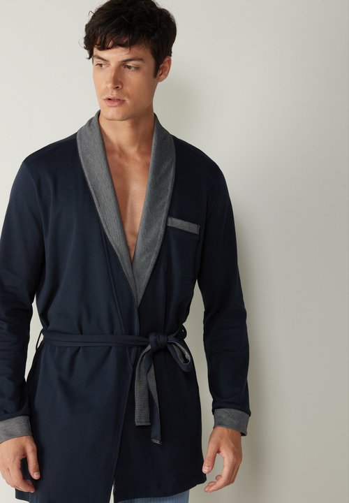 Intimissimi Badjas - midnight blue/blauw - Zalando.be