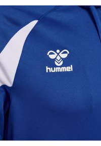 Hummel CORE 2.0 ZIP HOODIE - Zip-up sweatshirt - true blue white/neon ...