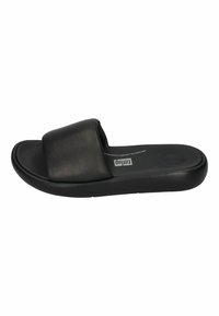 FitFlop IQUSHION D-LUXE PADDED - Pool slides - black - Zalando