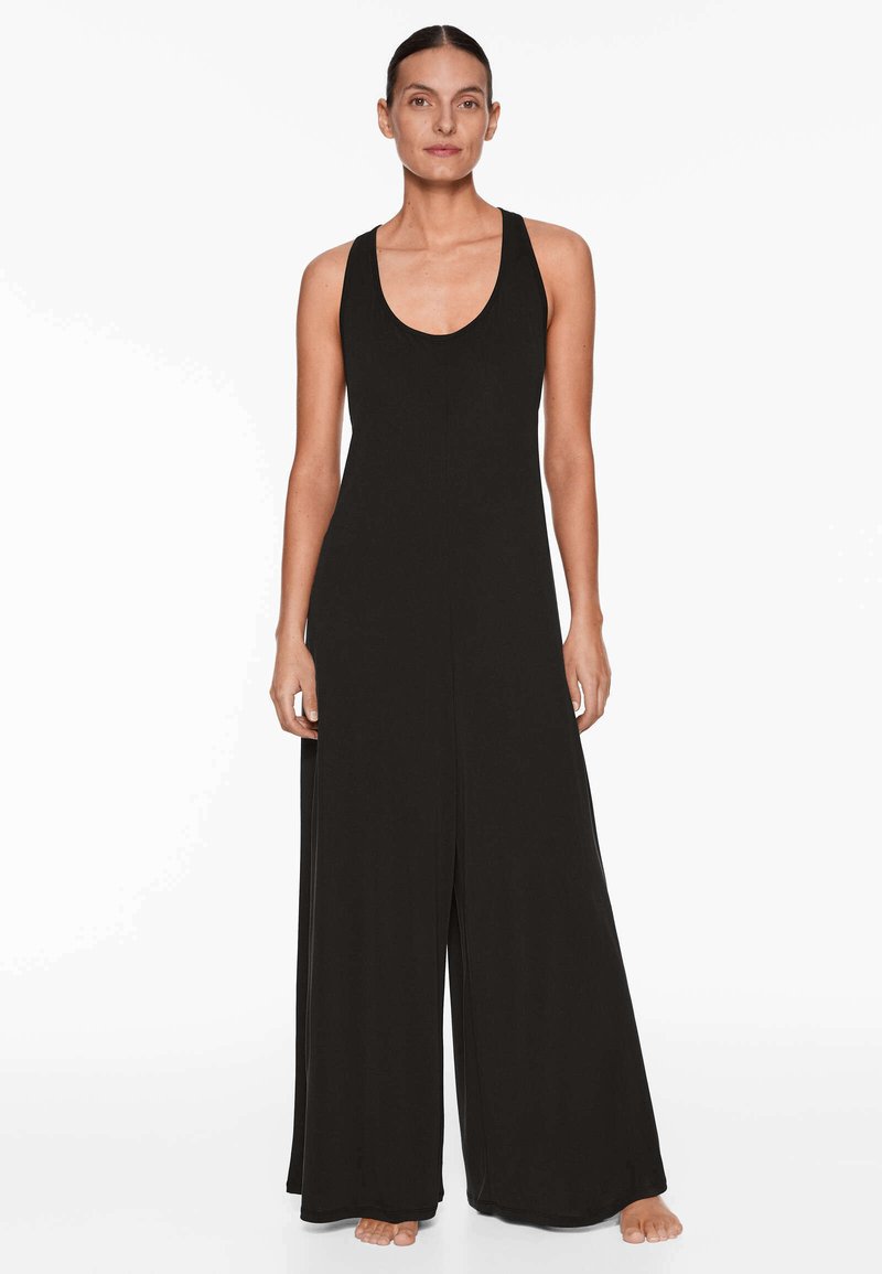 OYSHO STRAPPY CROSSOVER-BACK - Overall / Jumpsuit - black/svart ...