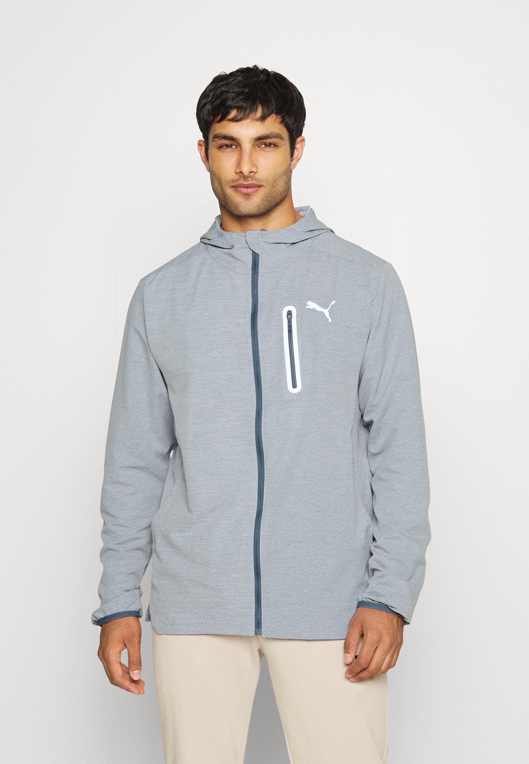 Puma TRAIN ULTRAWEAVE JACKET Training jacket evening sky heather blue Zalando