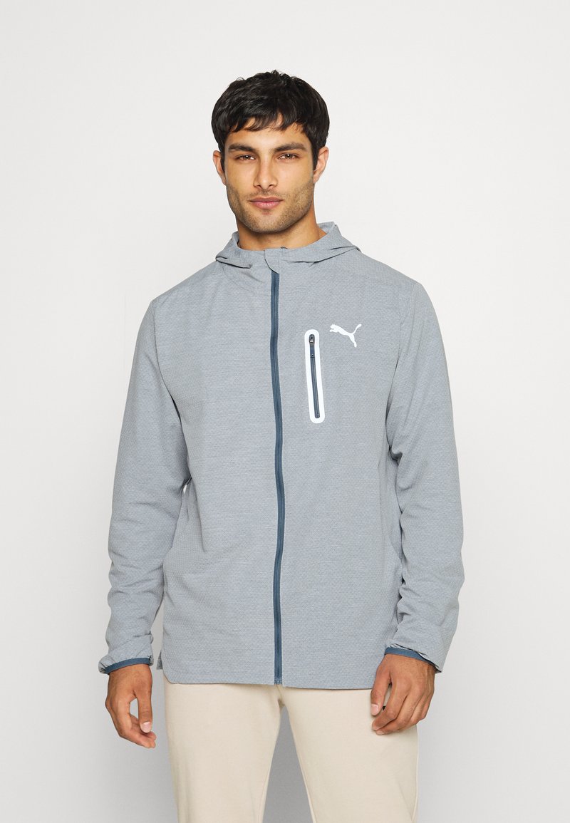 Puma TRAIN ULTRAWEAVE JACKET - Training jacket - evening sky heather ...