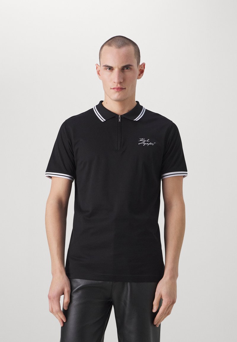 KARL LAGERFELD Polo shirt - black - Zalando.co.uk