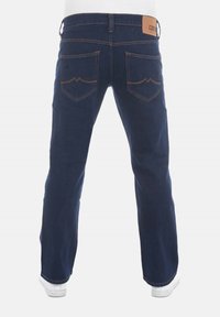 Mustang OREGON - Jean bootcut - dark blue denim/bleu marine - ZALANDO