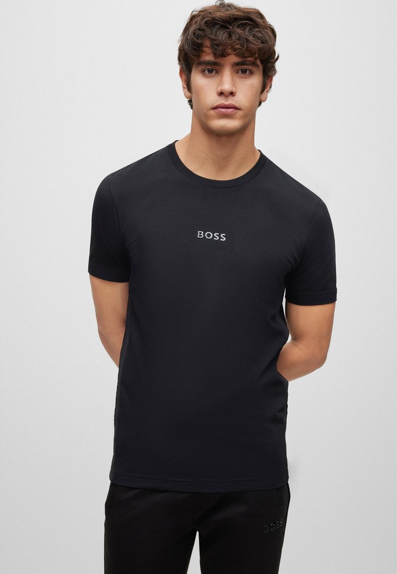 BOSS TEE - T-Shirt basic - black/schwarz - Zalando.ch