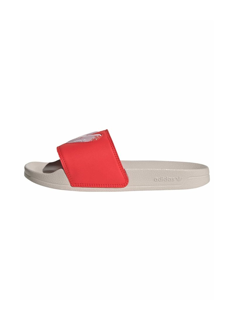 adidas Originals ADILETTE LITE - Pool slides - bright red clear pink ...