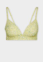 Esprit MICRO - Triangle bra - pistachio green/yellow - Zalando.de