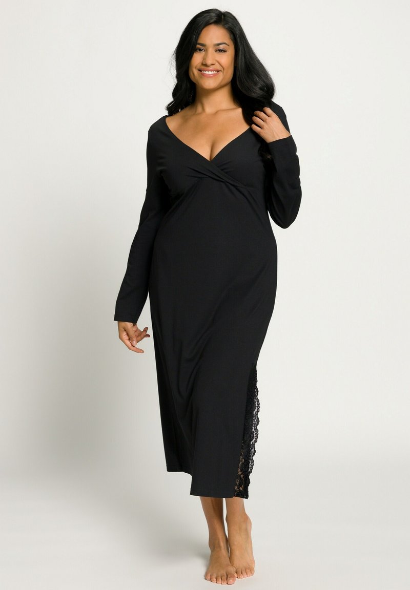 Ulla Popken Nightie - zwart/black - Zalando.de