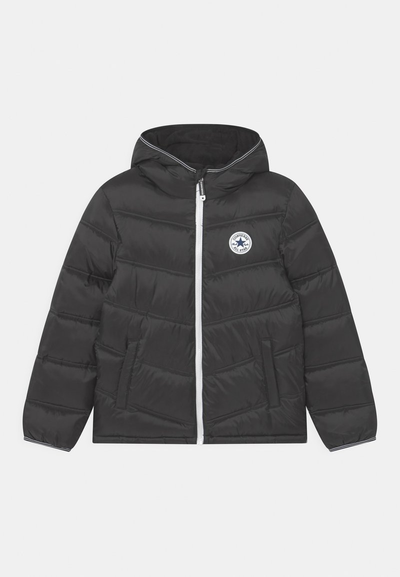 Converse SOLID PUFFER UNISEX - Winter jacket - black - Zalando.co.uk