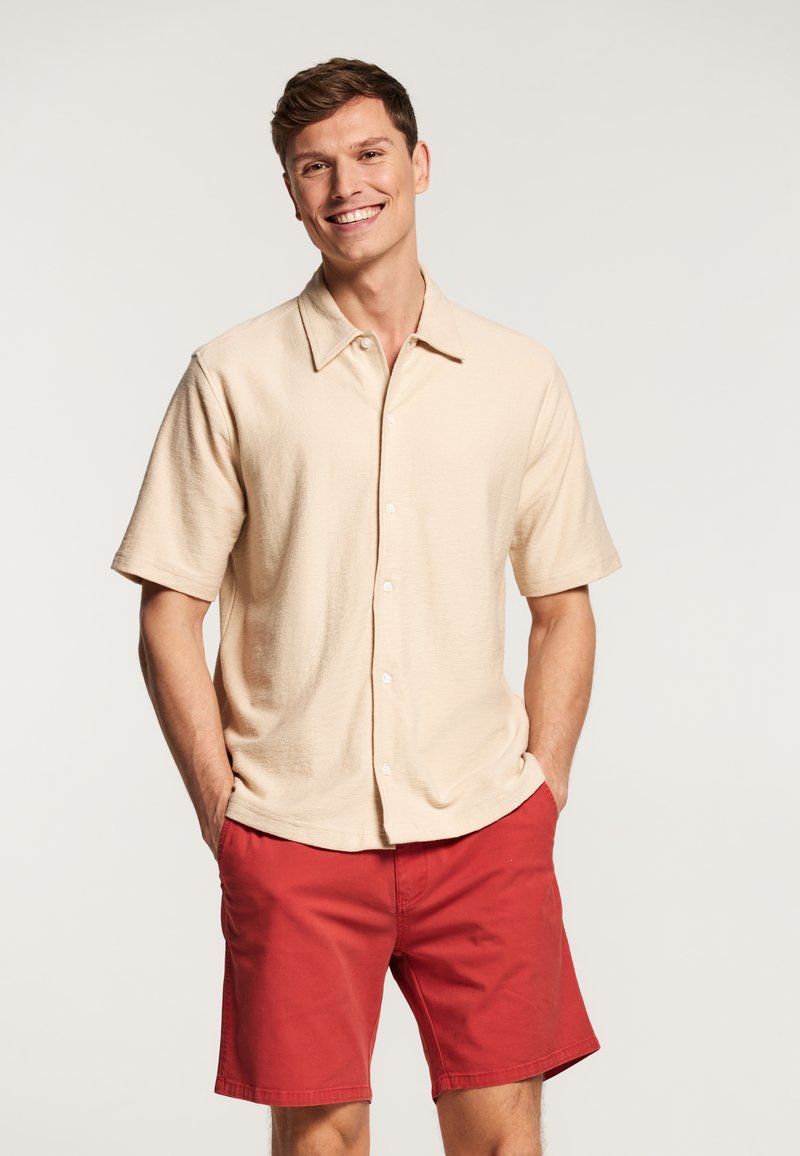 Shiwi ALEC - Hemd - beach beige/beige - Zalando.ch