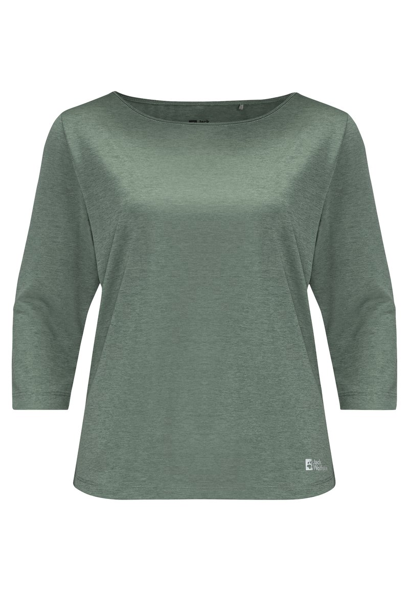 Jack Wolfskin Jwp 3 4 T W Longsleeve Picnic Green Groen Zalando Nl