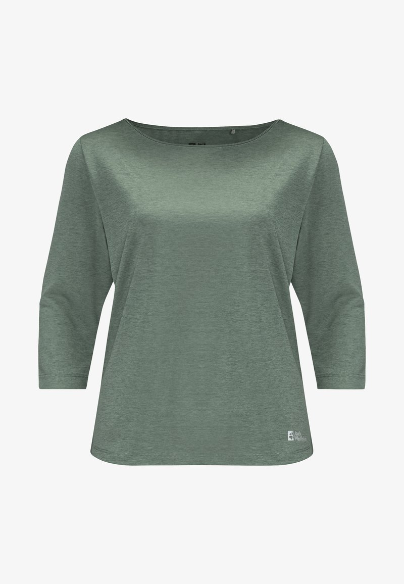 Jack Wolfskin Jwp 3 4 T W Longsleeve Picnic Green Groen Zalando Nl